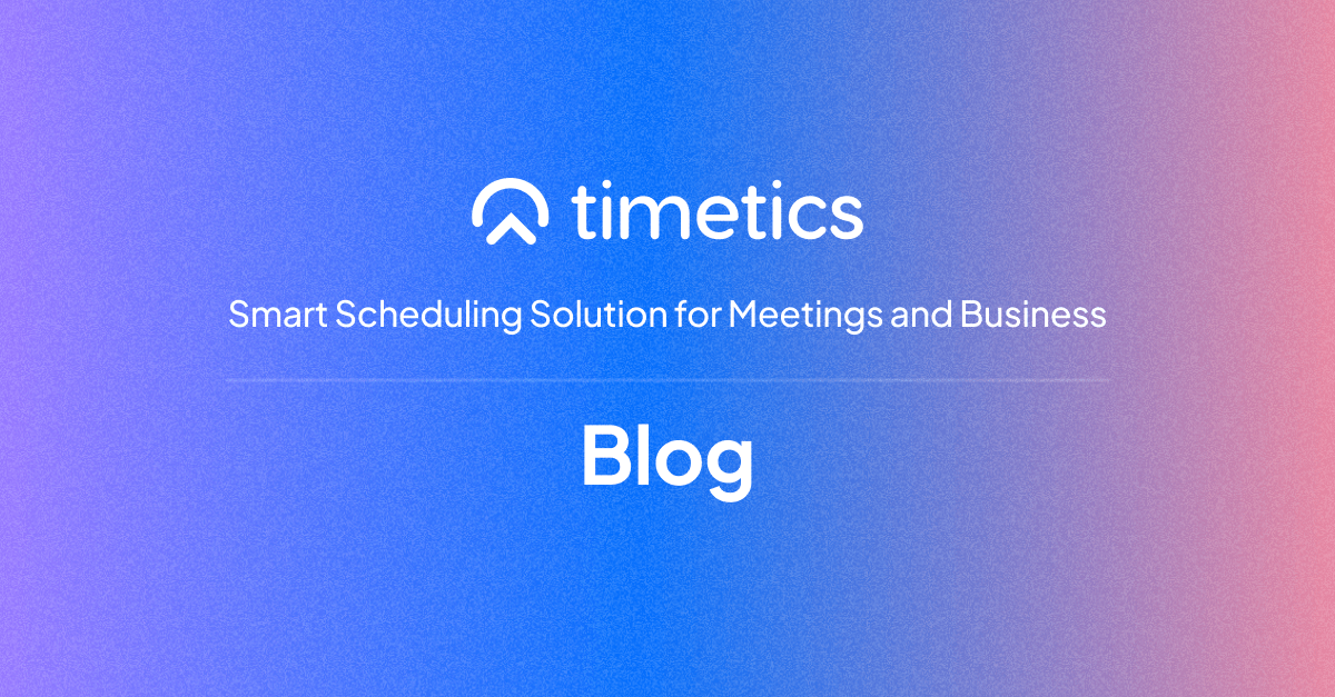 Blog - Timetics