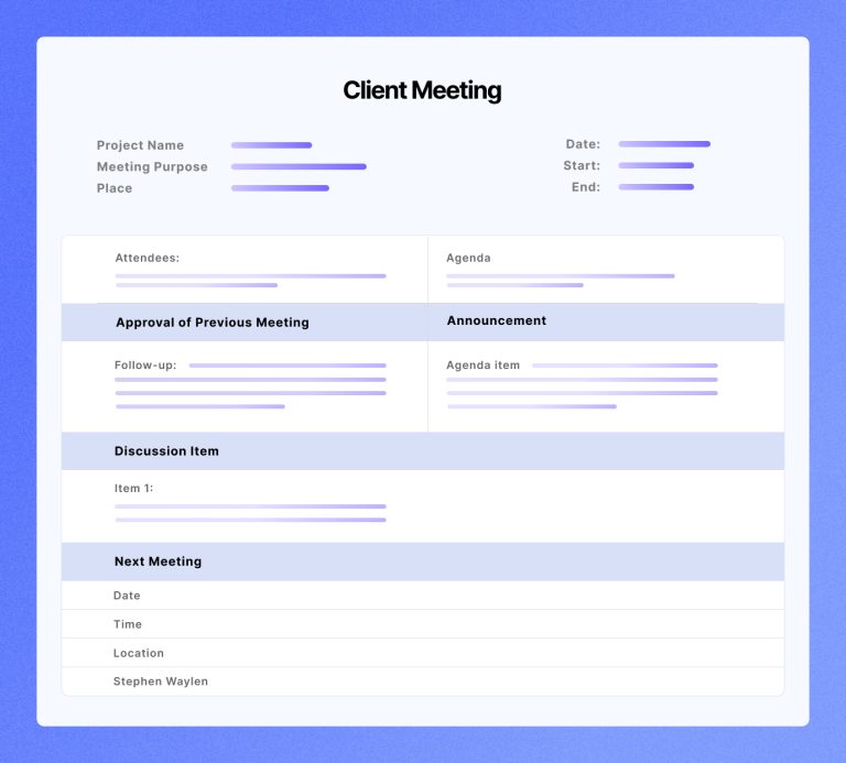 How to Take Meeting Minutes Like a Pro (+templates)